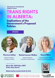 Trans Rights in Alberta: Implications of the Government's Proposed ...
